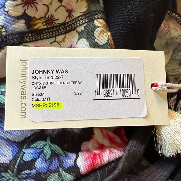 Johnny Was | Pants & Jumpsuits | Johnny Was French Terry Jogger | Poshmark